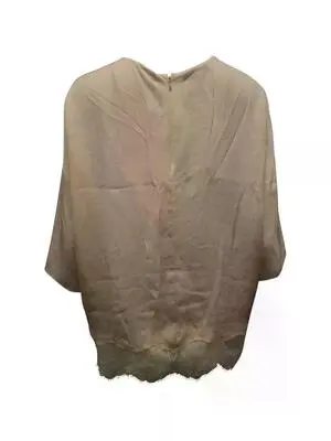 Vince Lace-trim Blouse