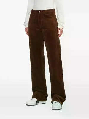 A BATHING APE Wide Leg Corduroy Trousers