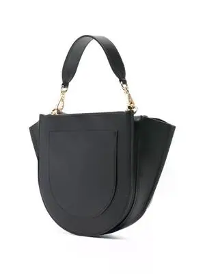 WANDLER Small Hortensia Top-handle Bag - Black
