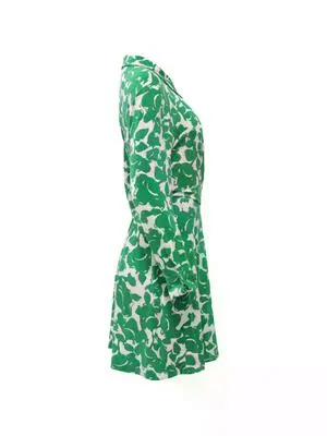 Diane Von Furstenberg Printed Wrap Dress