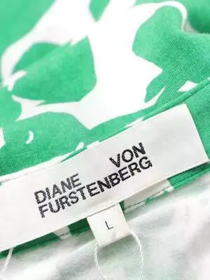 Diane Von Furstenberg Printed Wrap Dress