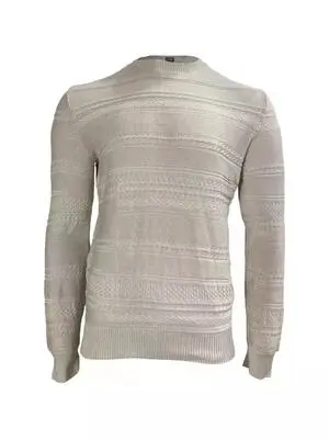 A.p.c. Striped Crew Neck Sweater - Neutrals