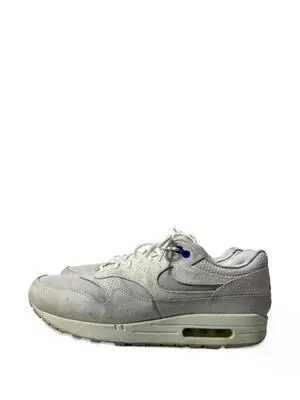 Nike Air Max 1 Suede Lace-up Sneakers - Neutrals