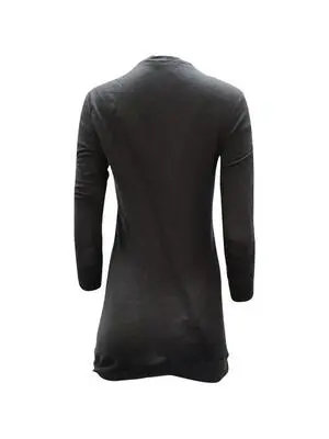 DONNA KARAN VINTAGE Long Sleeve Scoop Neck Top
