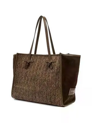 GIANNI CHIARINI Marcella Woven Tote Bag
