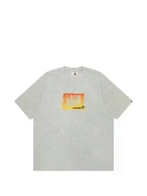 AAPE BY *A BATHING APE Aape Graphic Print T-shirt - Grey