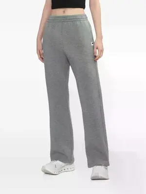 A BATHING APE Logo Patch Straight Leg Trousers