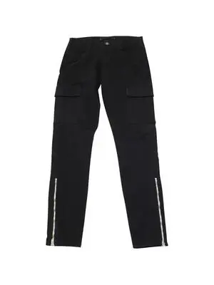 J Brand Cargo Trousers With Ankle Zips - Black