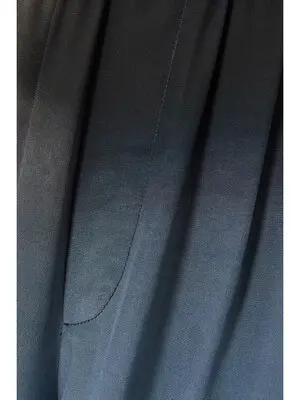 Gauchère Pleated Ombré Woven Wide Leg Pants