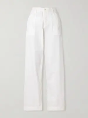 Matteau Garment-dyed Cotton Cargo Pants - Neutrals