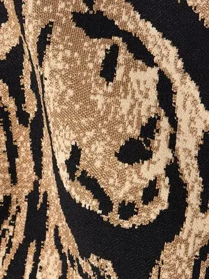 Stella McCartney Cloud Jacquard-knit Leopard Print Sweater