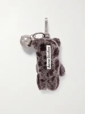 Acne Studios Shearling Keychain