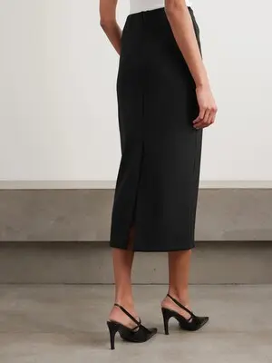Max Mara Brandy Stretch-jersey Midi Skirt