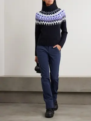 Bogner Hazel Appliquéd Ski Pants - Blue