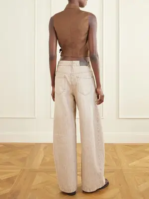 Brunello Cucinelli Linen-twill Wrap Vest