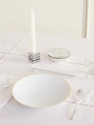 Christofle Mood Asia 24-piece -plated Flatware Set With Case
