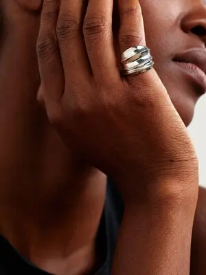 BY PARIAH Flux Recycled Sterling Ring