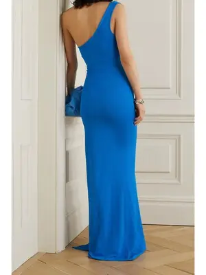 Proenza Schouler Halterneck Cutout Maxi Dress