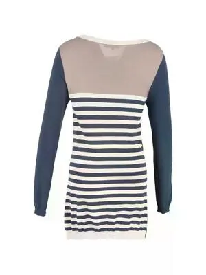 Max Mara Striped Long Sleeve Sweater