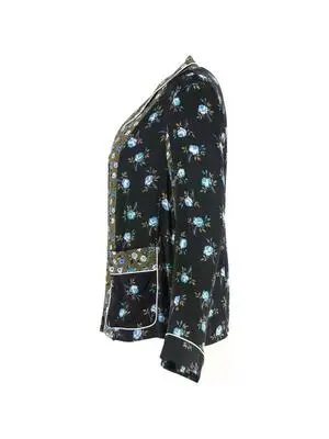 Sandro Floral-printed Blouse
