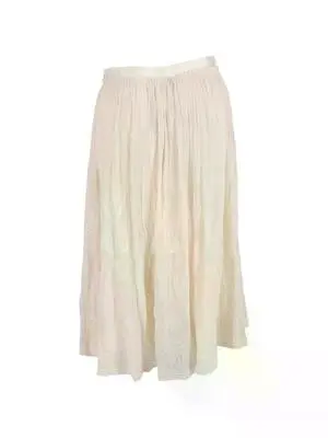 Vanessa Bruno Embroidered Midi Skirt