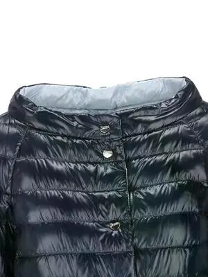 Herno Padded Jacket With Button Fastening - Blue
