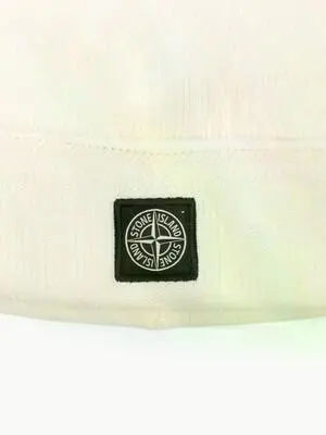 Stone Island Compass Logo-patch Beanie Hat
