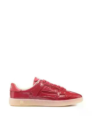 Amiri AMIRI Pacific Bones Appliqué Sneakers Red