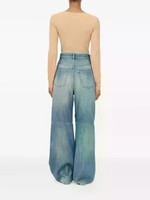 MAISON MARGIELA Wide-leg Denim Trousers
