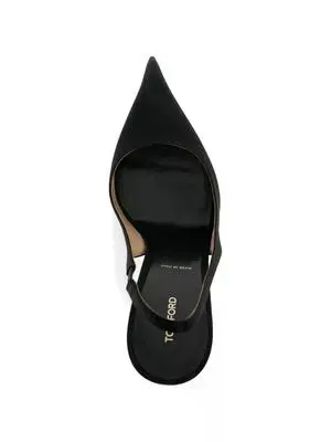 TOM FORD 120mm Slingback Pumps - Black