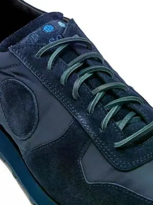 BLU SCARPA Panelled Lace-up Sneakers