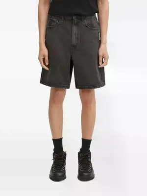 AAPE BY *A BATHING APE Logo-detail Denim Shorts