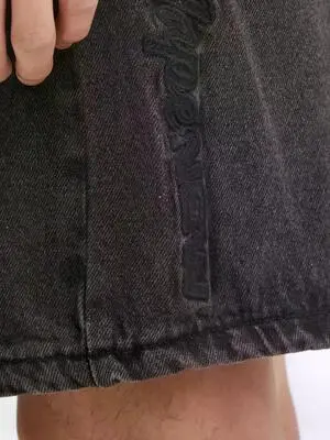 AAPE BY *A BATHING APE Logo-detail Denim Shorts