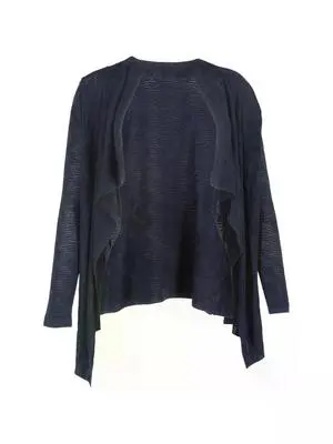 Missoni Asymmetrical Ribbed Knit Cardigan