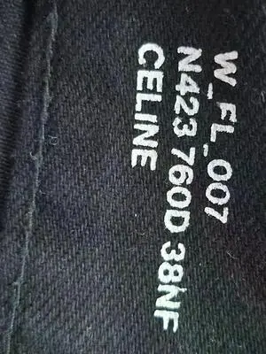 Celine Straight-leg Cotton Jeans