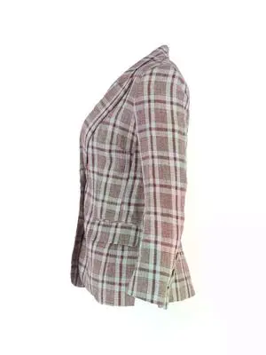 ISABEL MARANT VINTAGE Plaid Pattern Blazer