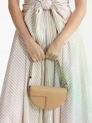 PATOU Le Petit Logo-patch Shoulder Bag - Neutrals