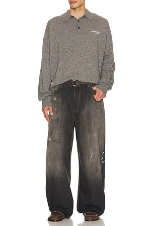 Acne Studios Kluxey Light Richard Yak Polo