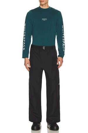 WHITESPACE Graphene Crew Neck Long Sleeve T-shirt - Atlantic Deep