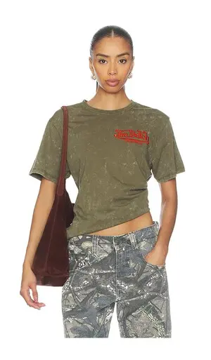VON DUTCH Dragon Graphic T-shirt