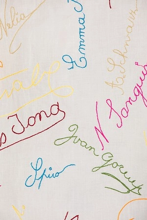 BODE Signature Scrawl Dress