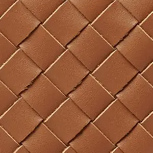 ASPINAL OF LONDON Leather Slot Weave Camera Bag - Brown