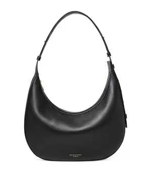ASPINAL OF LONDON Soho Crescent Cross-body Bag - Black