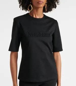 Max Mara Embroidered Wool T-shirt
