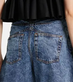 Alaïa High-rise Barrel-leg Jeans
