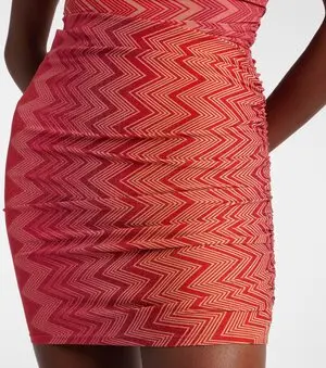 Missoni Zigzag Lame Miniskirt