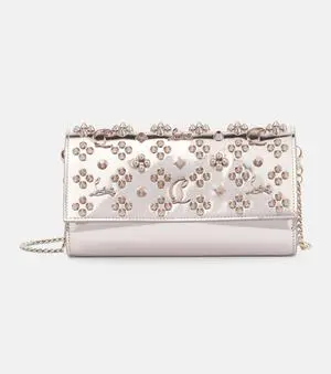 Christian Louboutin Metallic Clutches