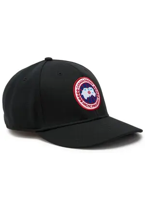 Canada Goose Arctic Logo Appliqué Cap - Black