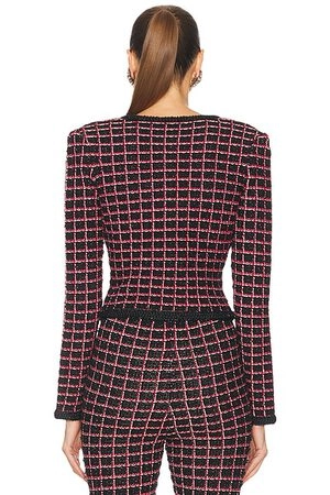 SELF-PORTRAIT Check Cardigan