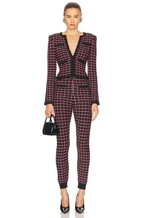 SELF-PORTRAIT Check Cardigan